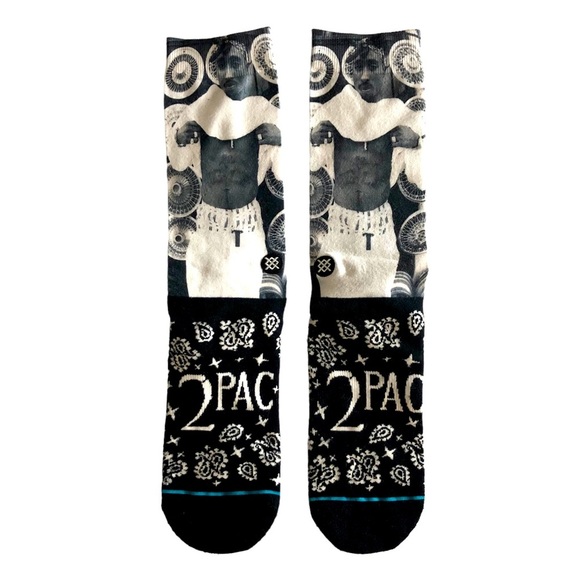 Mike Miller | Accessories | Tupac 2 Pac Mike Miller Graphic Socks ...